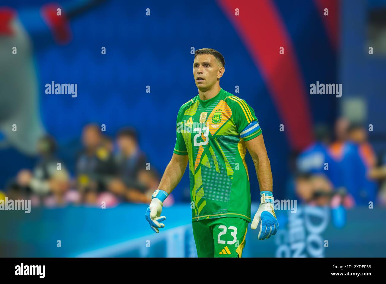 Atlanta, Georgia, USA, June 20, 2024, Argentina goalkeeper Emiliano ...