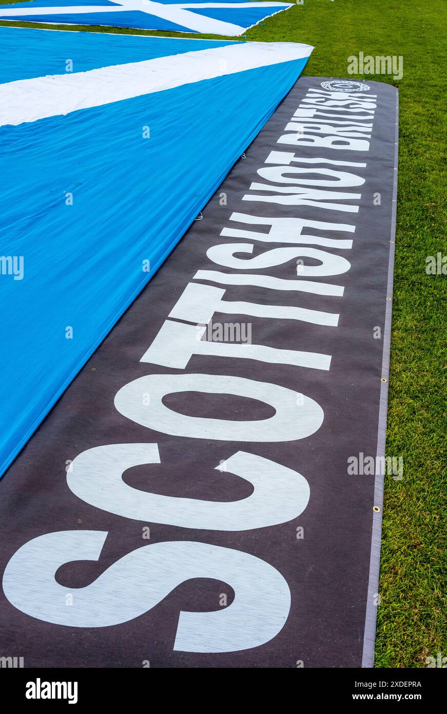 Independence march to Bannockburn organised by All Under One Banner to ...