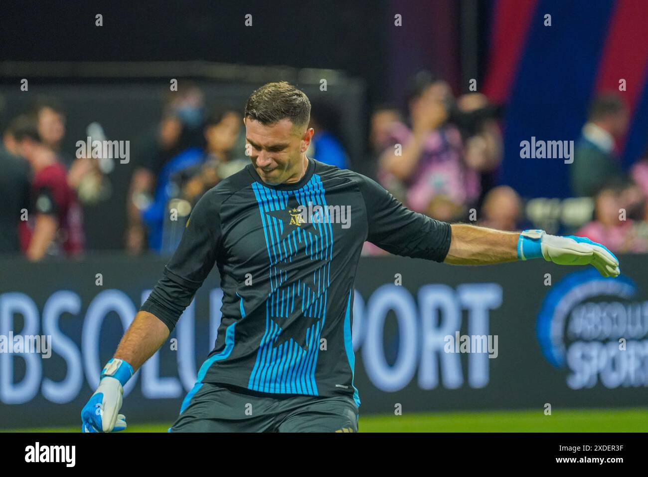 Atlanta, Georgia, USA, June 20, 2024, Argentina goalkeeper Emiliano ...