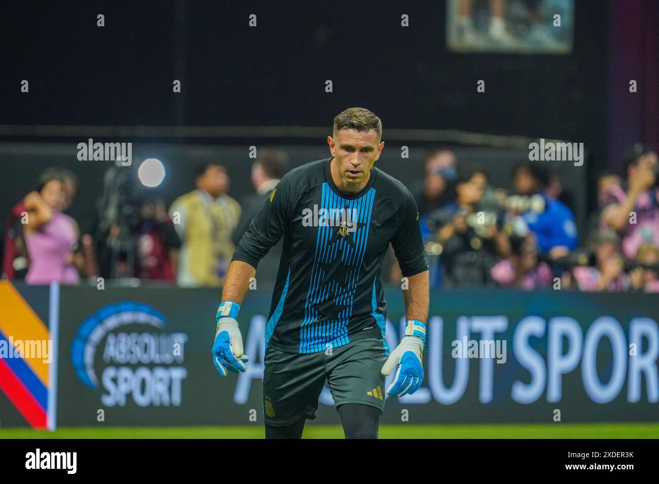 Atlanta, Georgia, USA, June 20, 2024, Argentina goalkeeper Emiliano ...