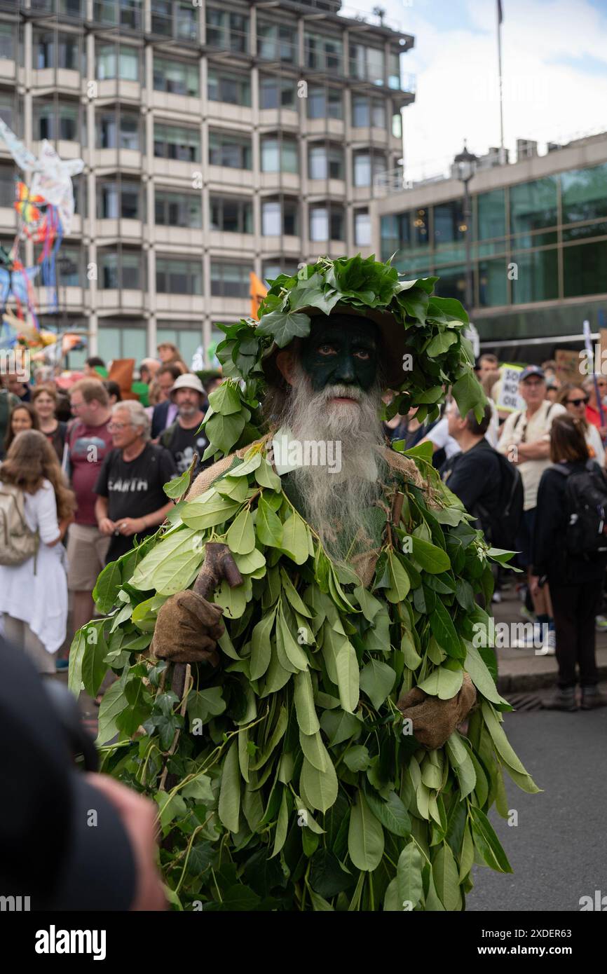 Restore Nature Now march. The march calls for urgent political action ...