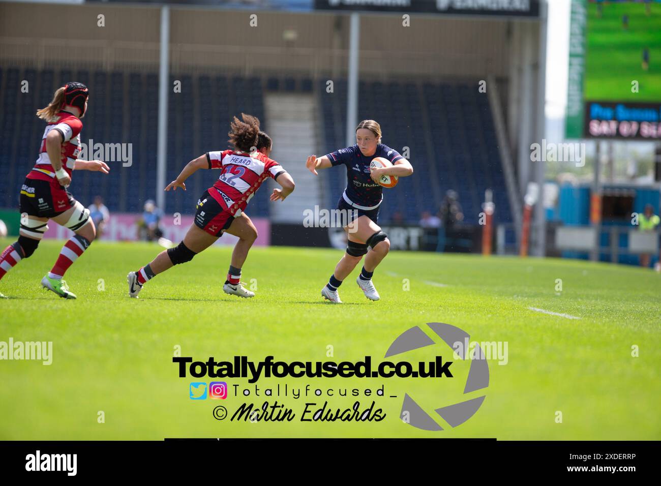 Bristol Bears Women v Gloucester Hartpury Women PWR FINAL Sandy Park ...