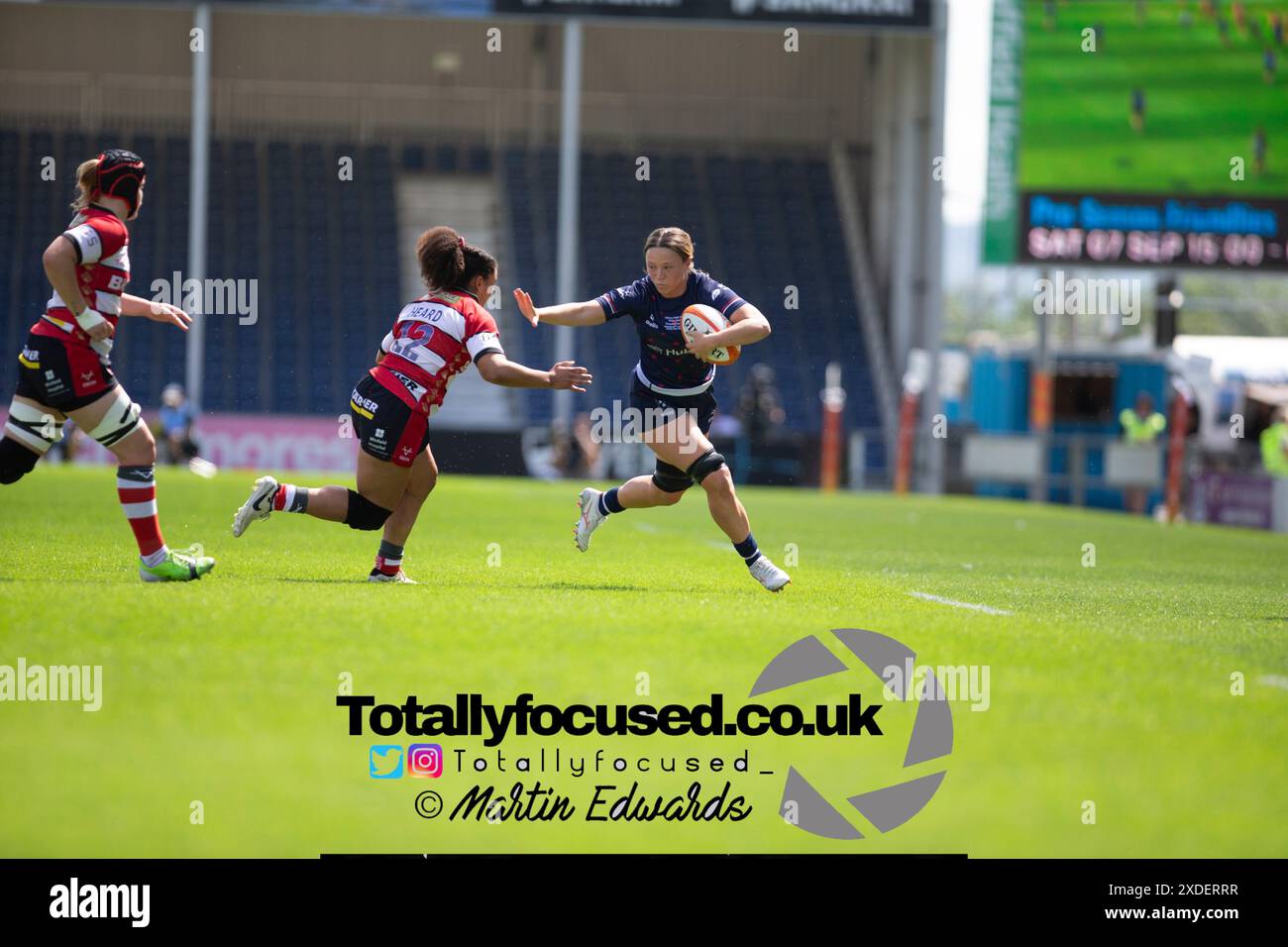 Bristol Bears Women v Gloucester Hartpury Women PWR FINAL Sandy Park ...