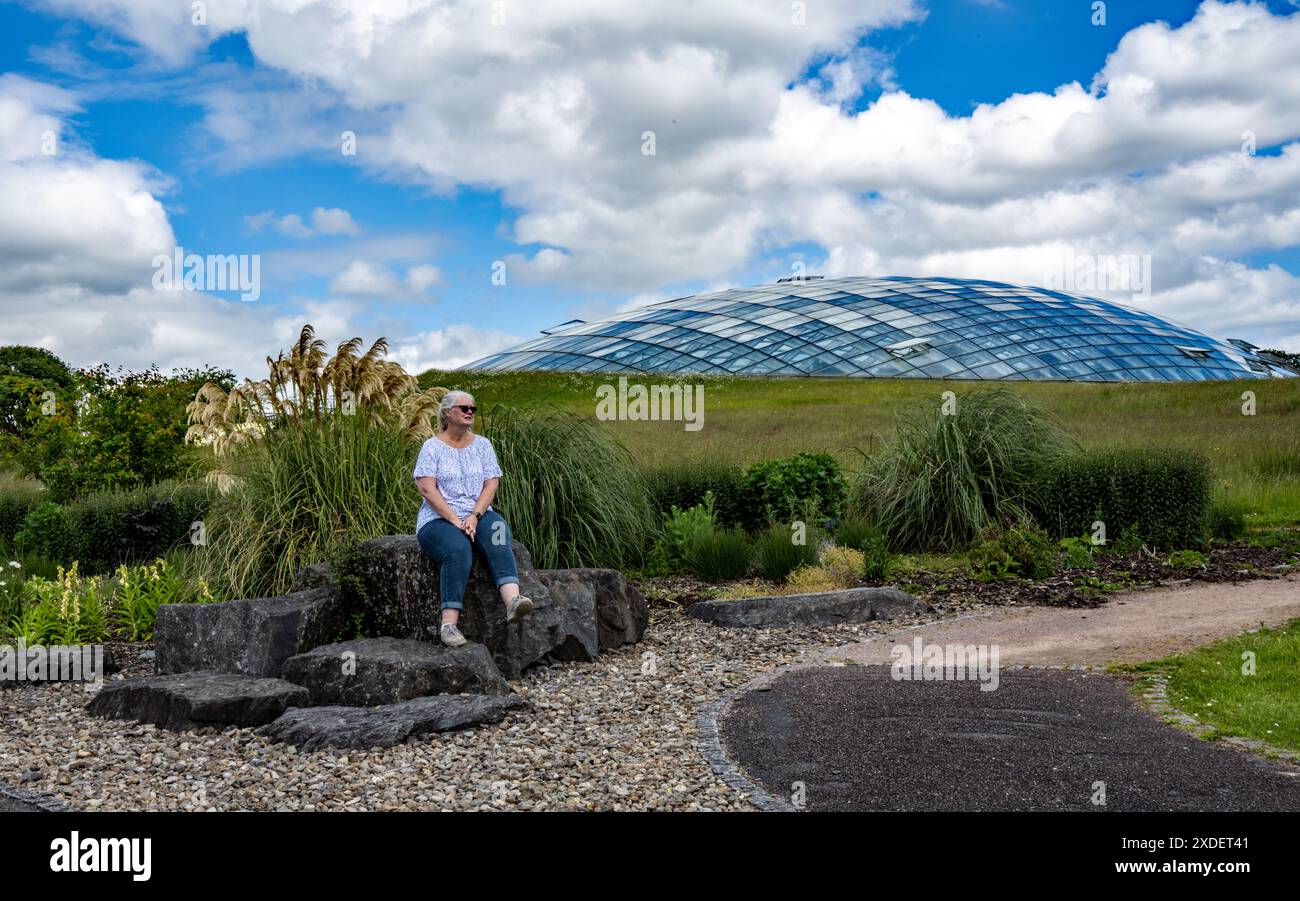 The National Botanic Garden of Wales Stock Photo - Alamy