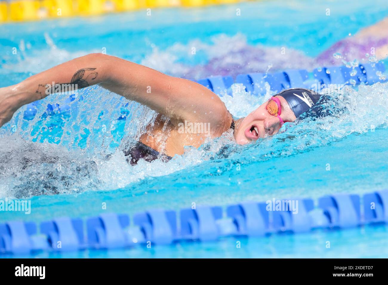 Rome, Italy. 21st June, 2024. Maria Paula Heitmann (BRA) in action ...
