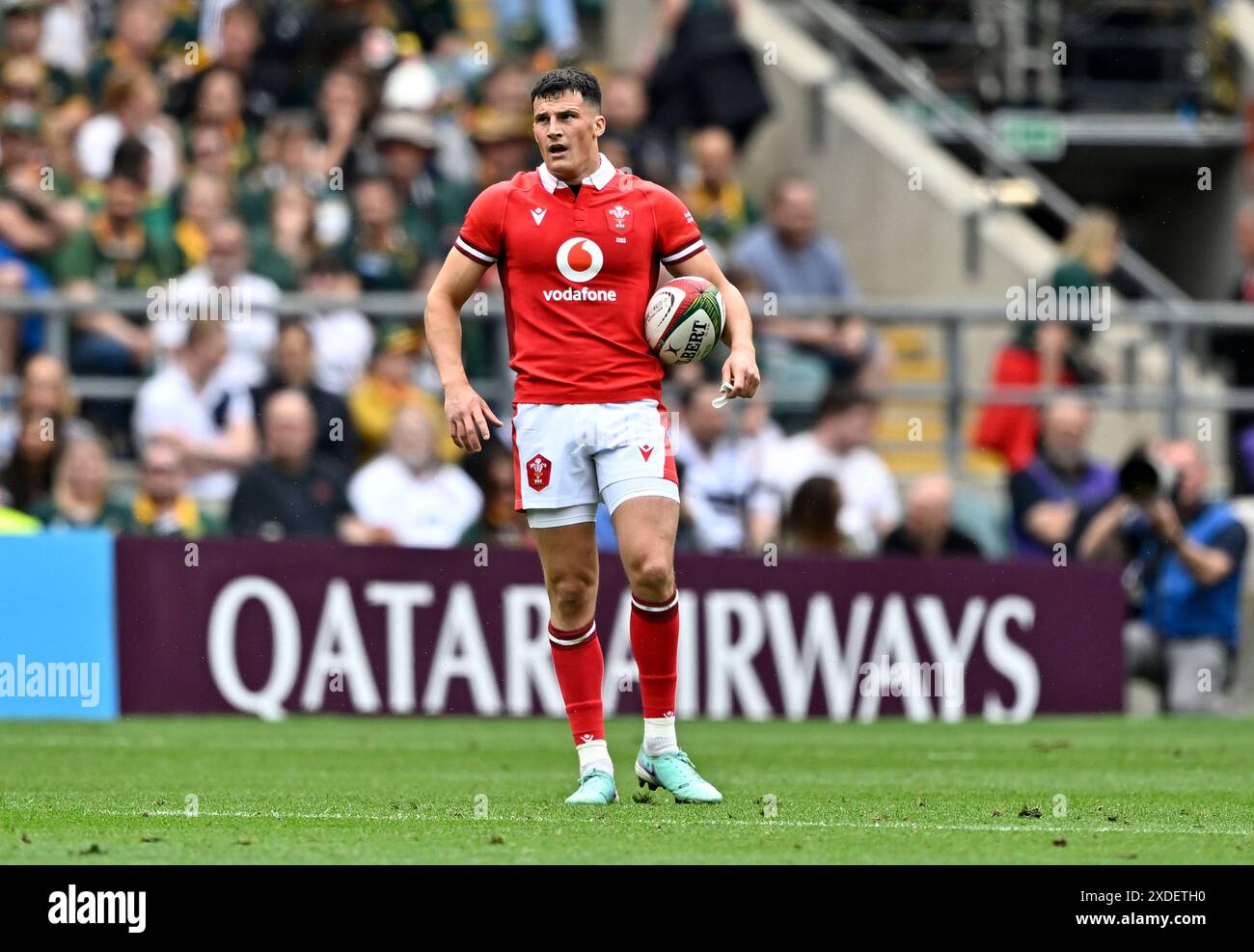 Twickenham, United Kingdom. 22nd June, 2024. South Africa V Wales ...