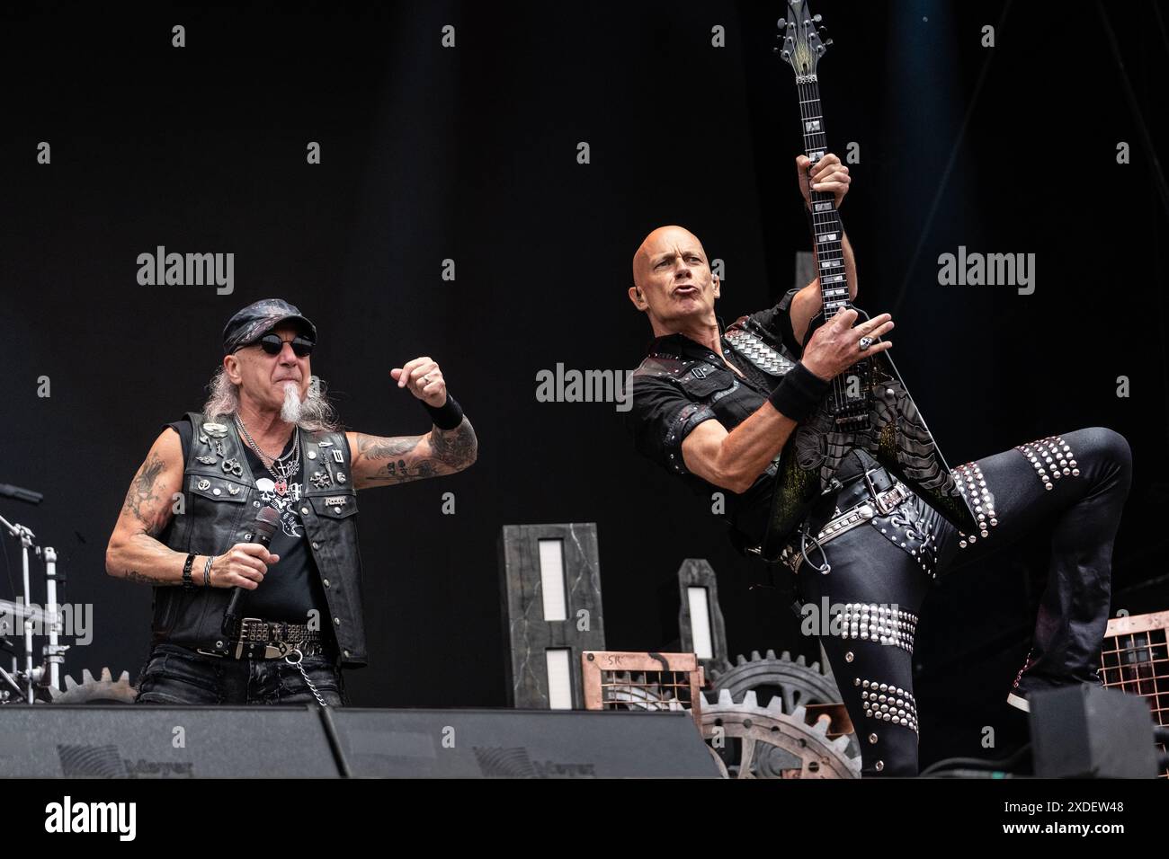 Refshaleoeen, Denmark. 22nd June, 2024. German Heavy Metal Band Accept preforms at the Copenhell ...