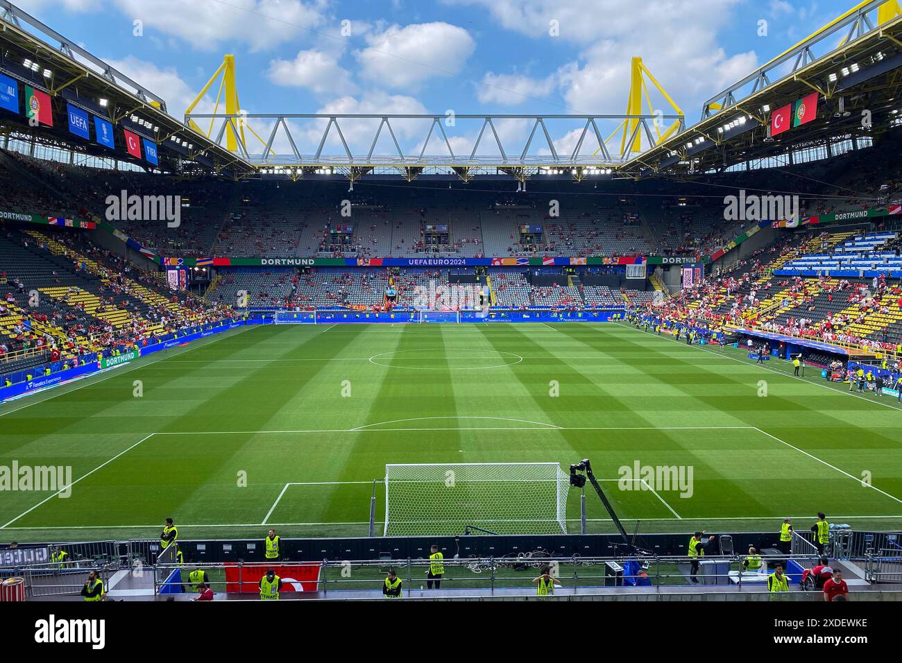General View inside the Stadium during the Turkey vs Portugal UEFA ...
