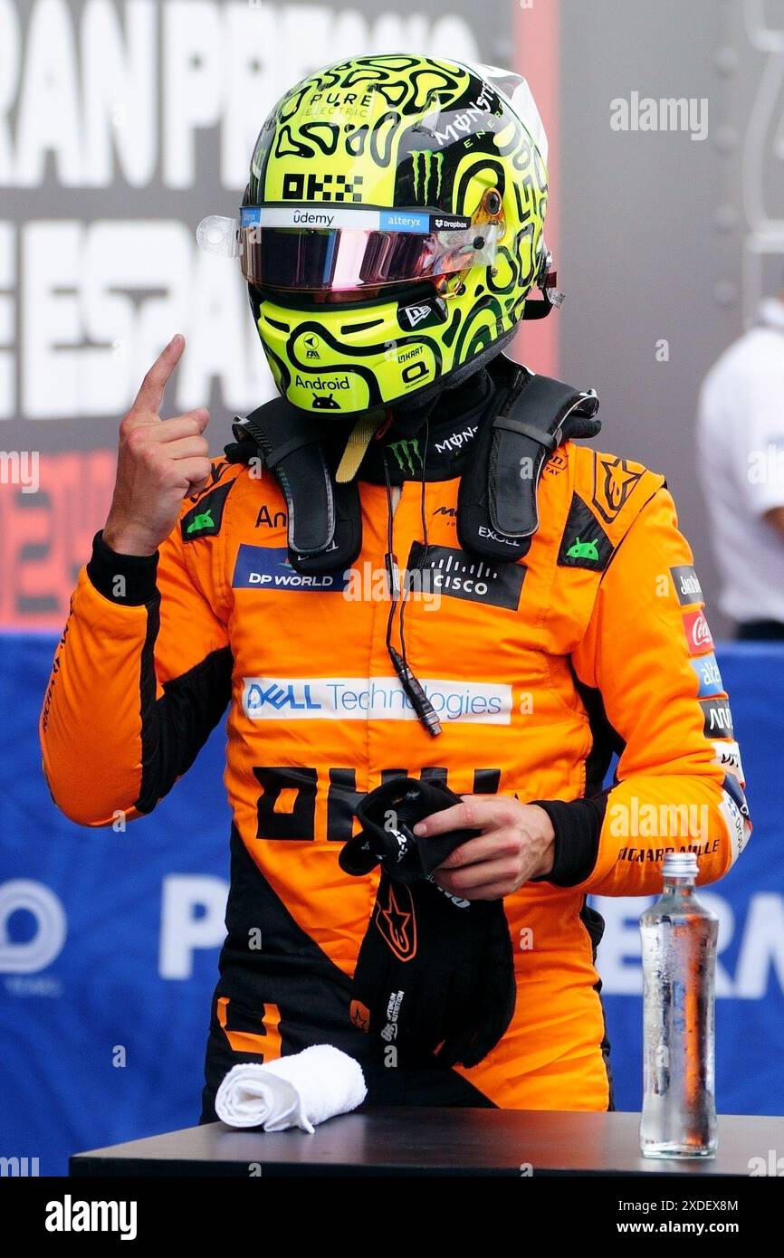 Circuit de Barcelona-Catalunya, Barcelona, Spain. 22nd June, 2024. Formula 1 Spanish Grand Prix ...