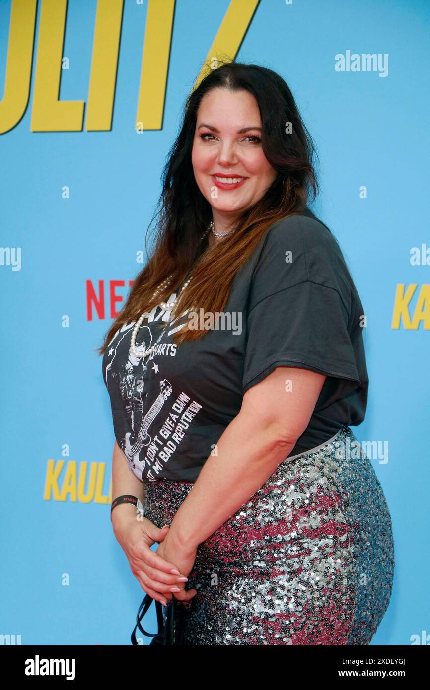 Paula Lambert at the premiere of the Kaulitz & Kaulitz (Netflix ...