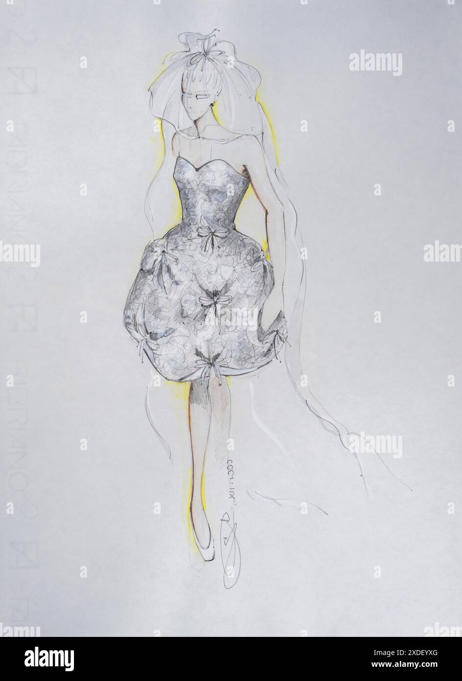 Fashion sketch, fashion design, women's fashion, haute couture, fashion ...