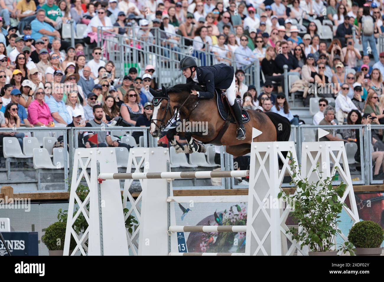 Paris, France. 22nd June, 2024. Jack Whitaker of United Kingdom with ...