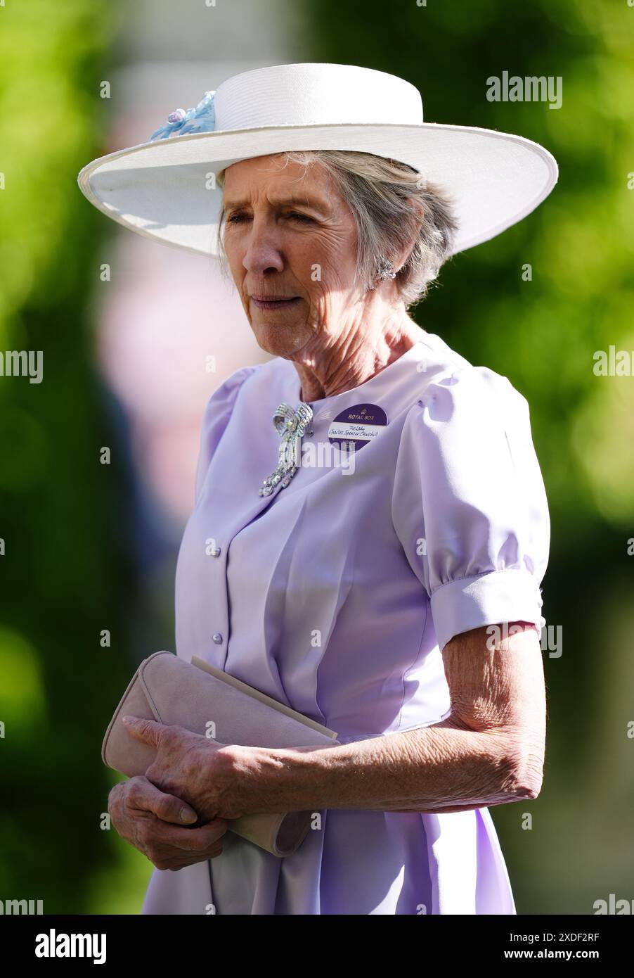 Lady Charles Spencer-Churchill during day five of Royal Ascot at Ascot ...