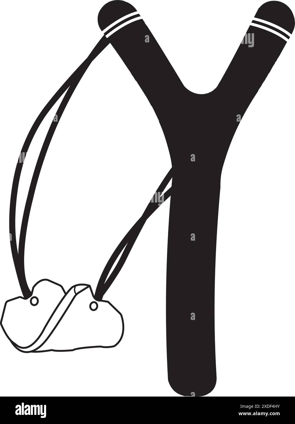 slingshot icon vector illustration simple design Stock Vector Image ...