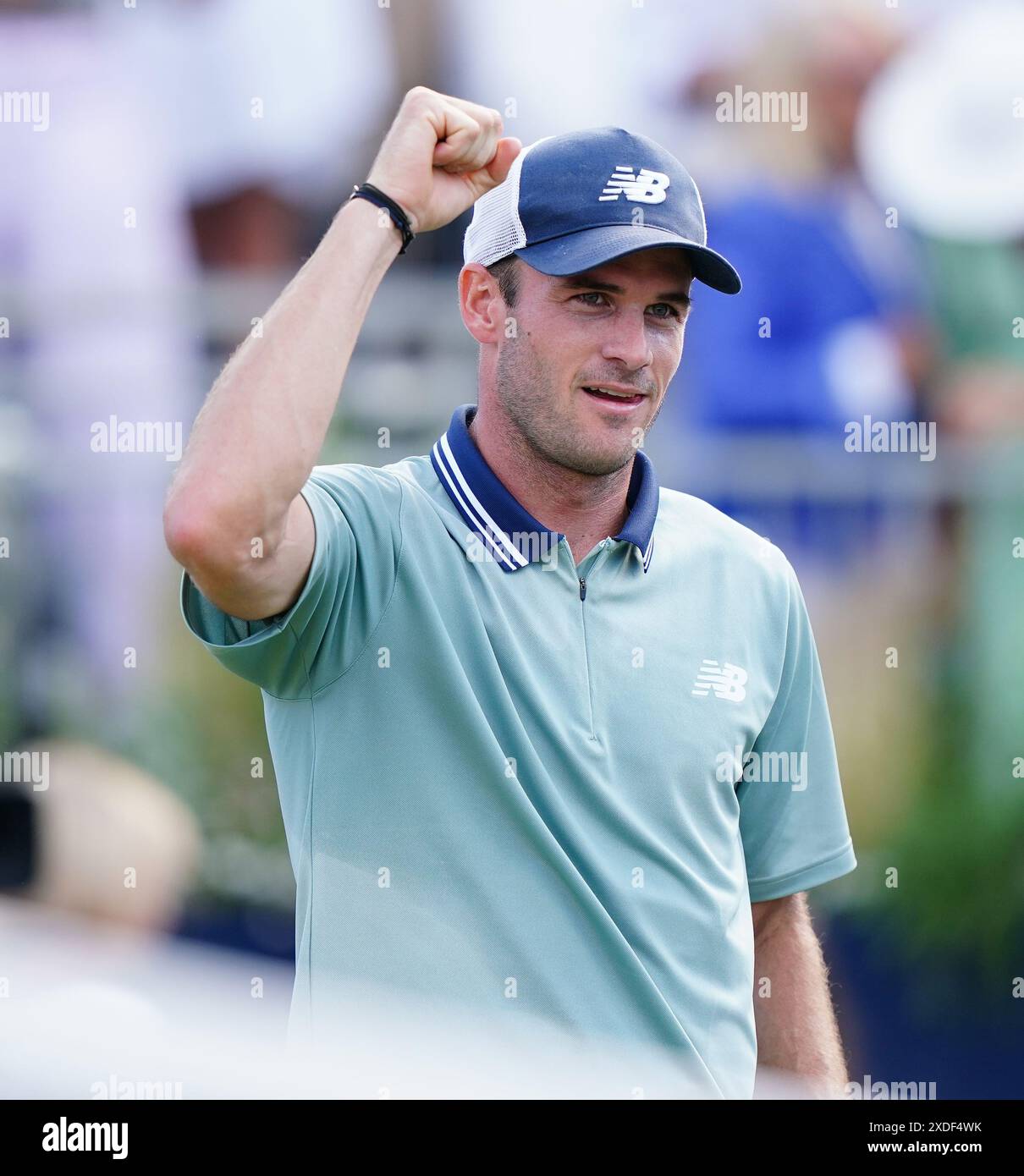 Tommy Paul celebrates victory over Sebastian Korda (not pictured) on ...