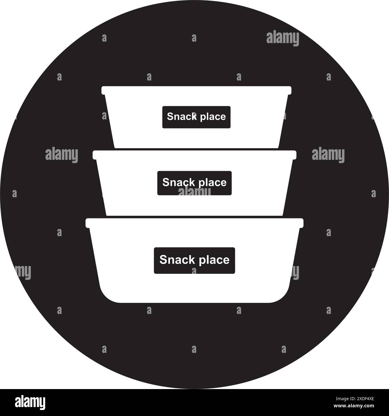 snack place icon vector illustration simple design Stock Vector Image ...