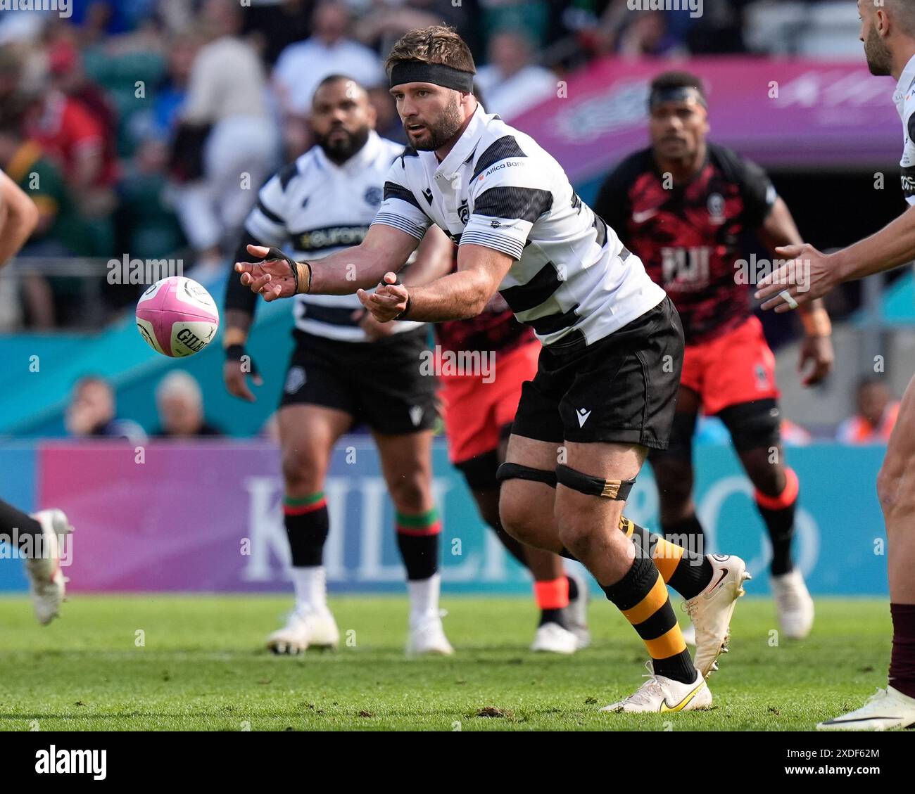 Twickenham Stadium, London, UK. 22nd June, 2024. Killik Cup Rugby ...