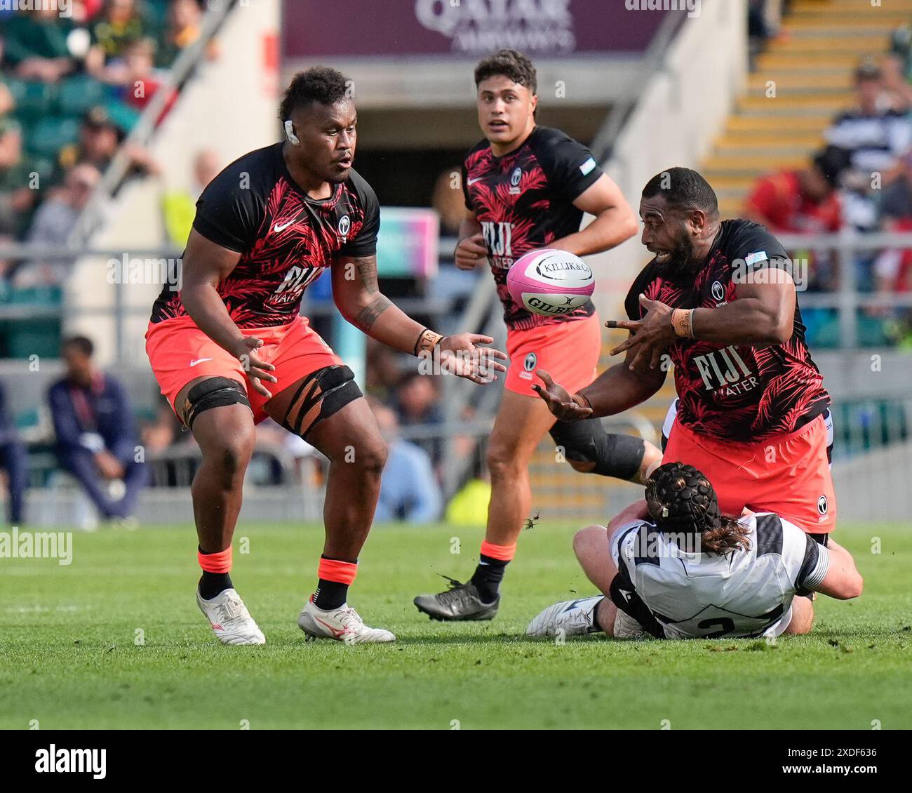 Twickenham Stadium, London, UK. 22nd June, 2024. Killik Cup Rugby ...