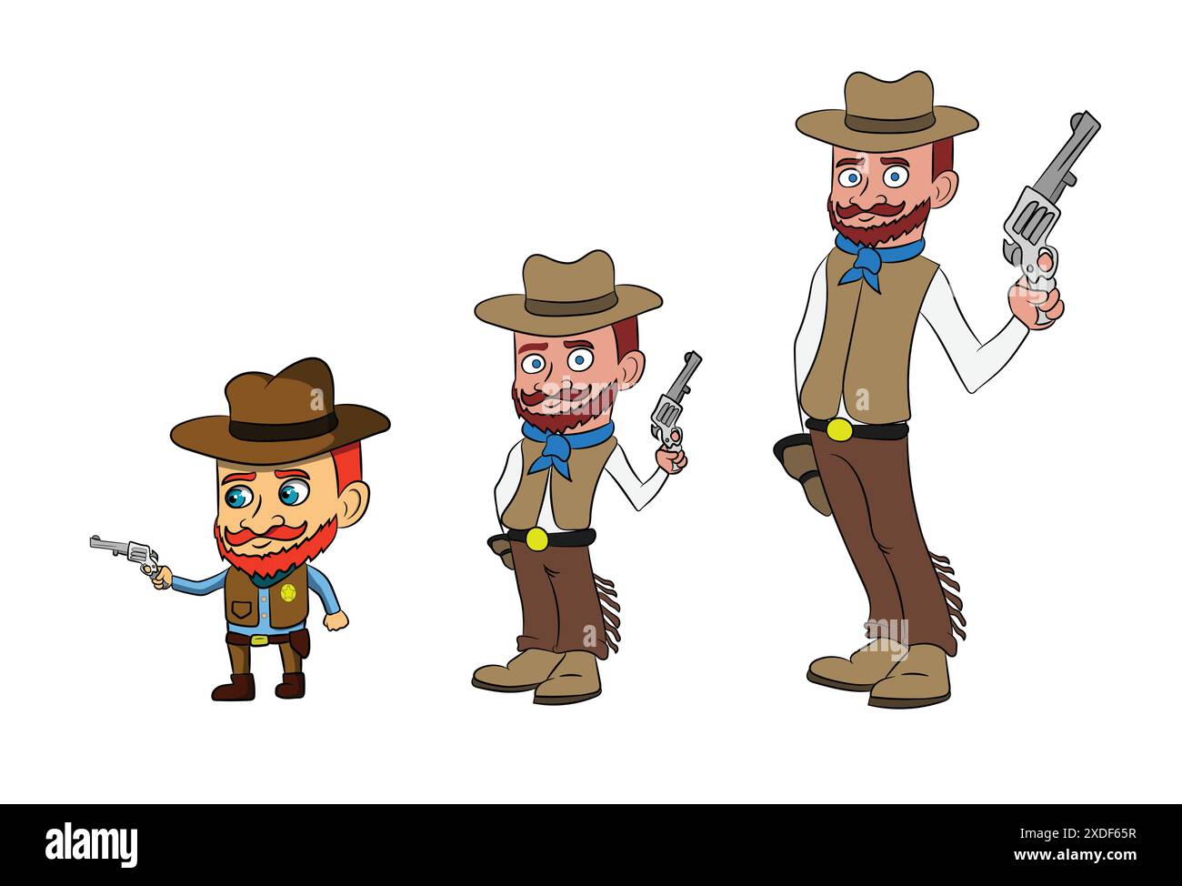 Western frontier character hi-res stock photography and images - Alamy