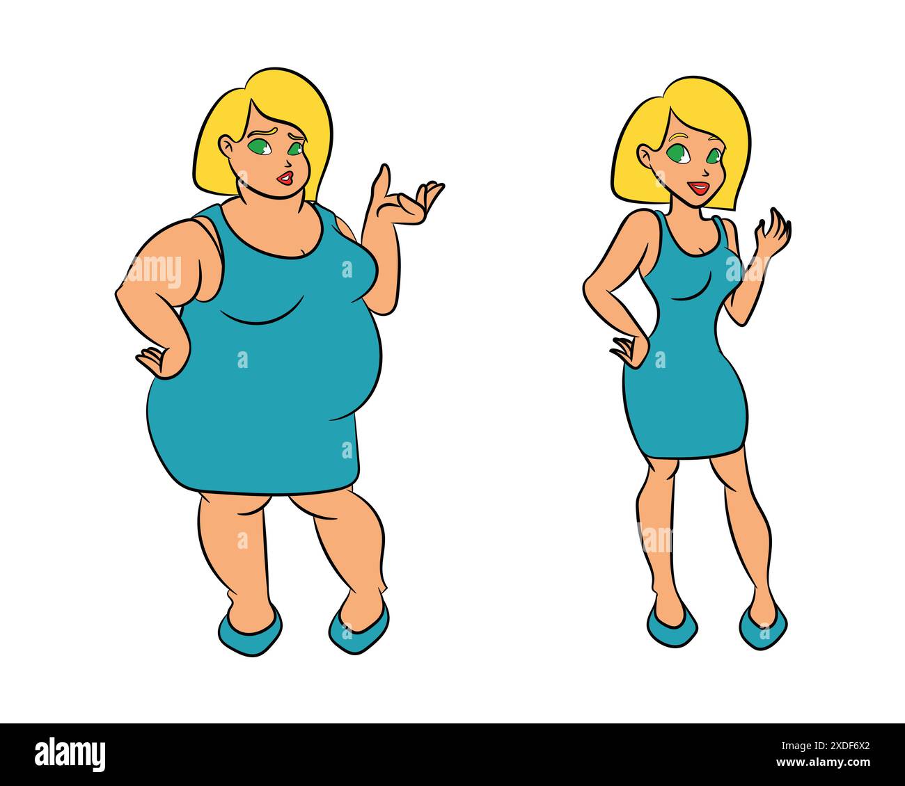 Before the scale Cut Out Stock Images & Pictures - Alamy