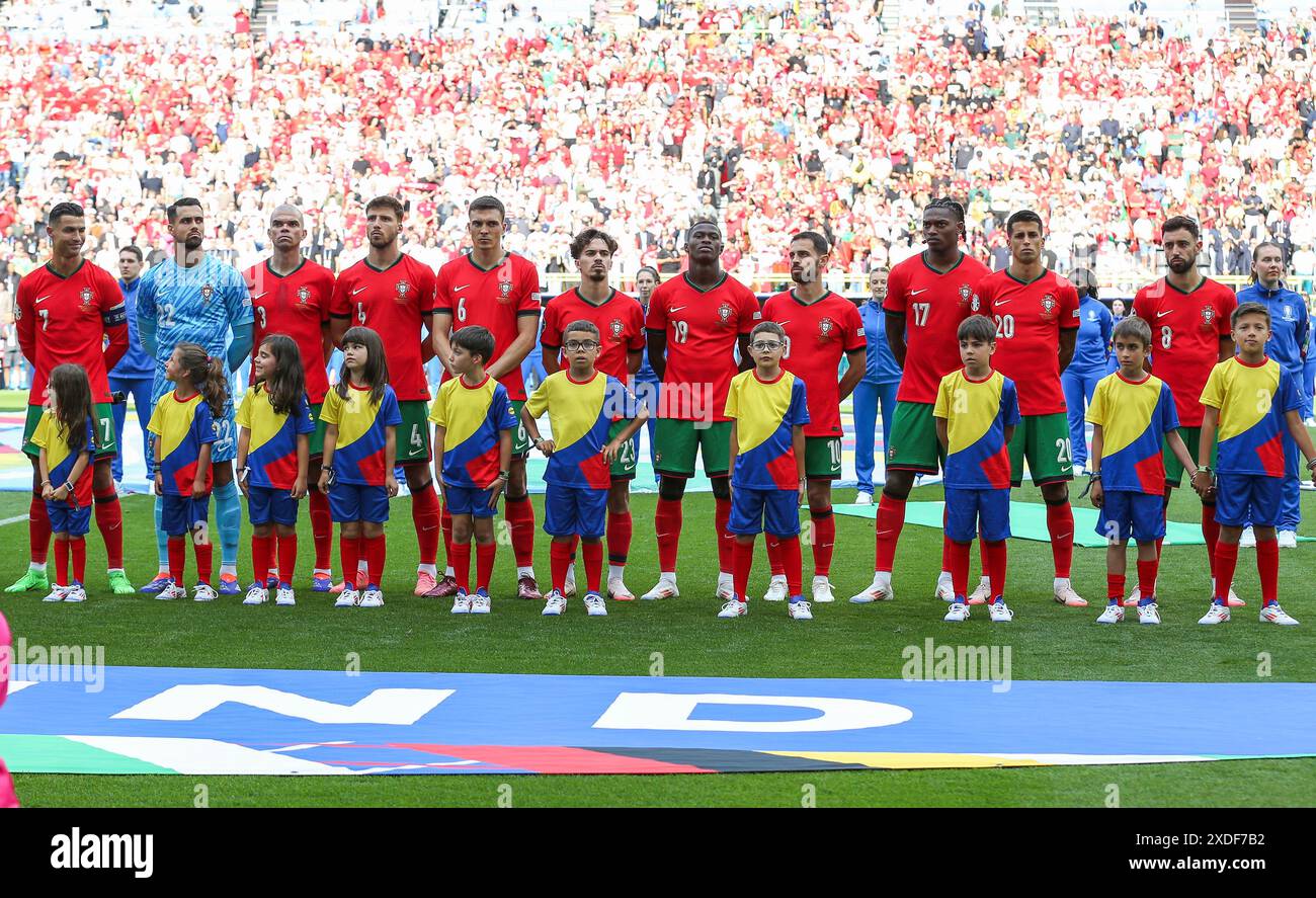 Dortmund, Germany. 22nd June, 2024. Portugal Cristiano Ronaldo in team ...