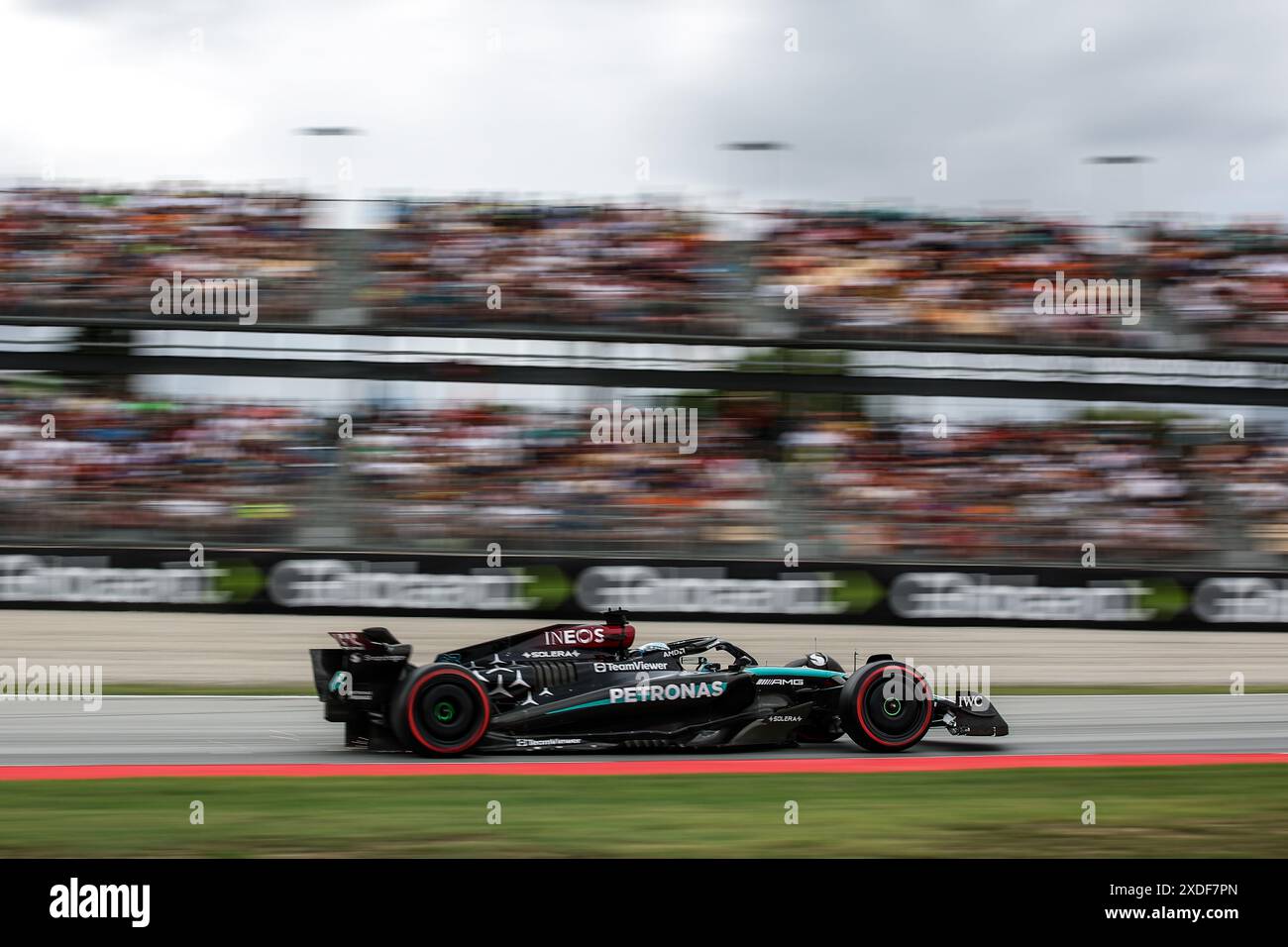 Barcelona, Spain. 22nd June 2024. 63 RUSSELL George (gbr), Mercedes AMG ...