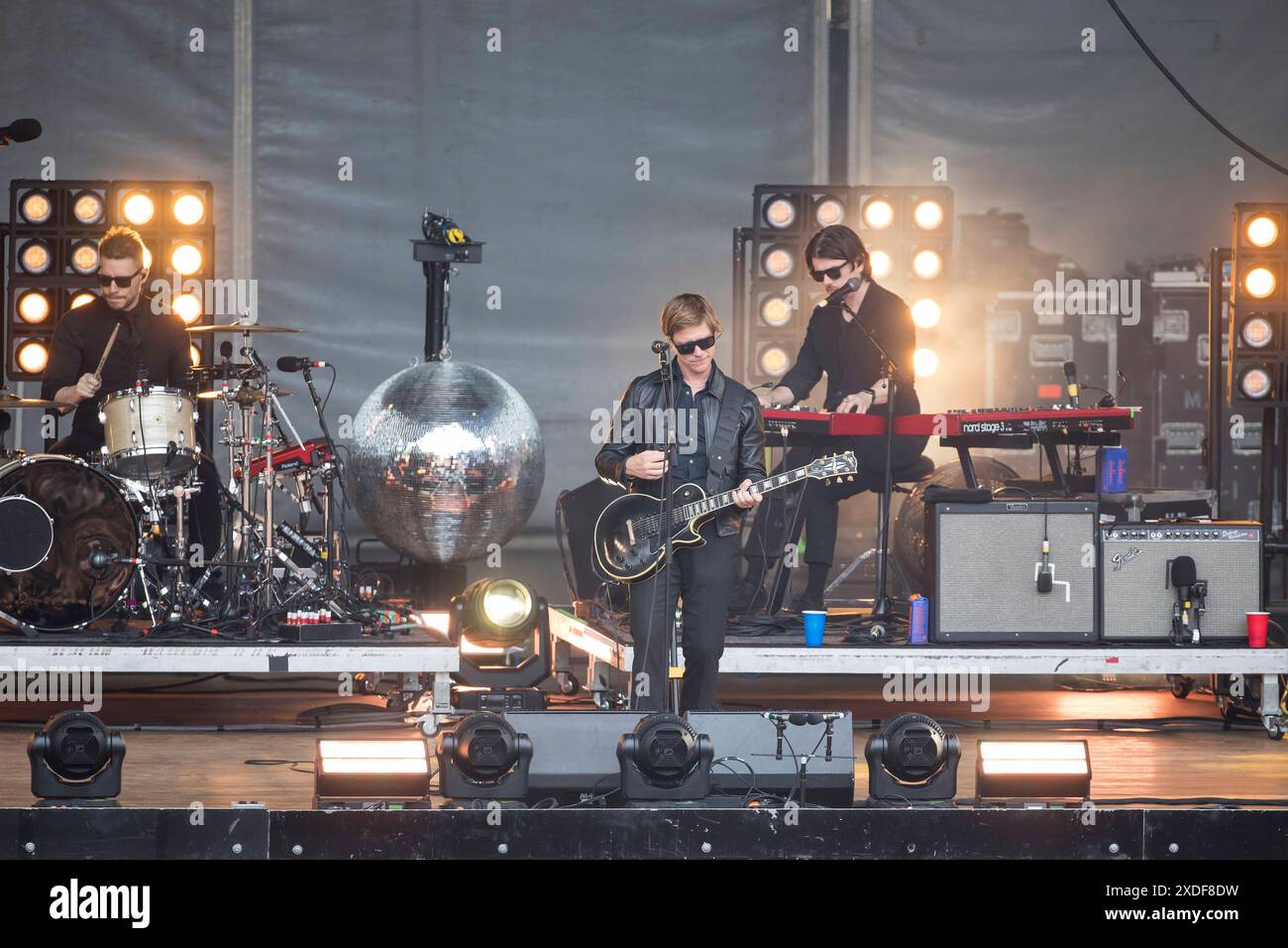 Interpol, Konzert in der Wuhlheide, Berlin, 22.06.2024 Samuel Sam ...