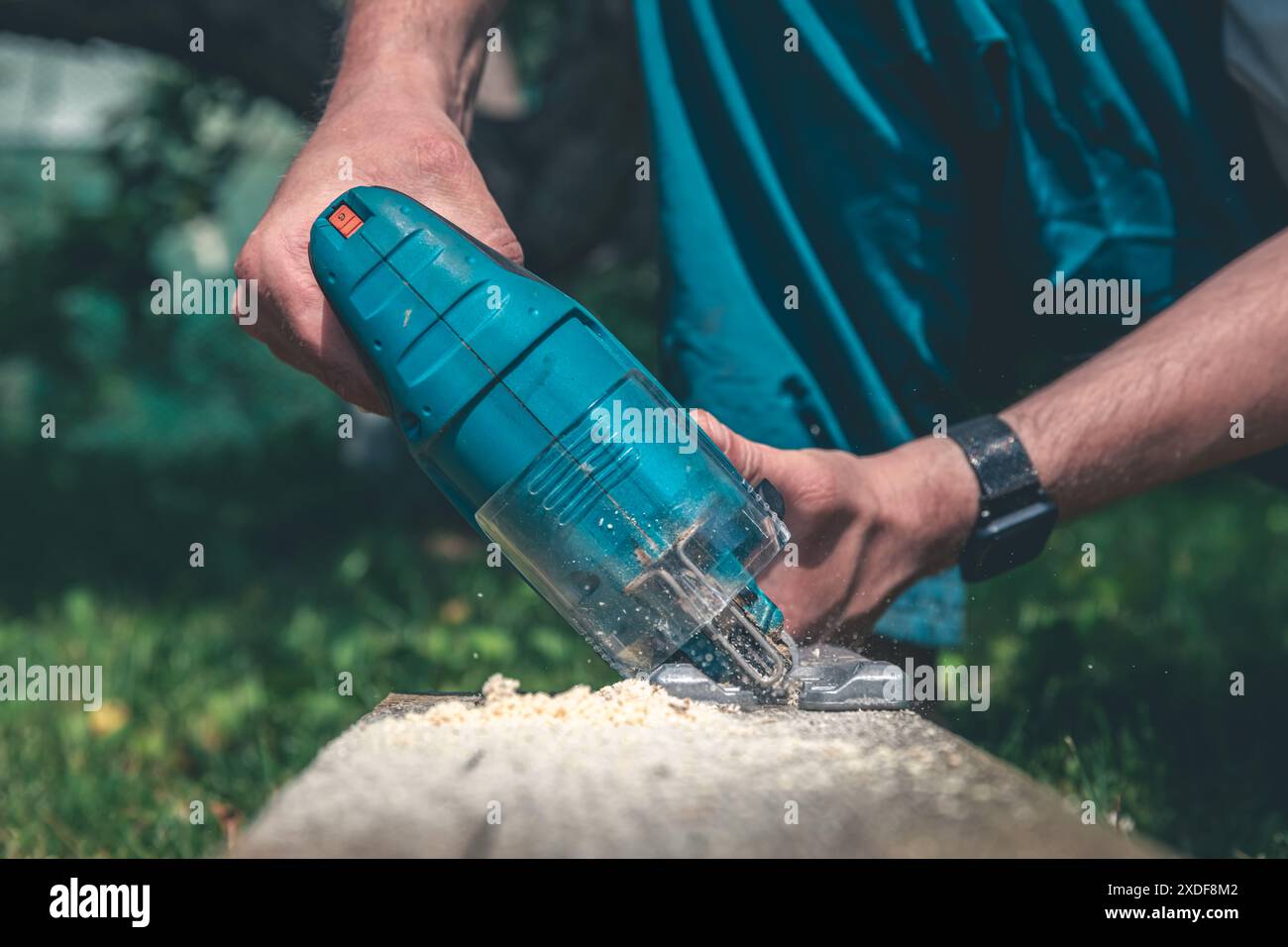 Renovator saw hi-res stock photography and images - Alamy