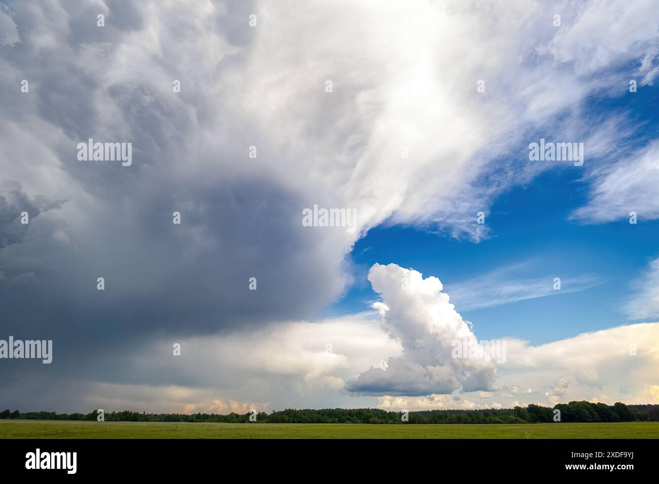 Summer sky season, fun ball cloud Stock Photo - Alamy