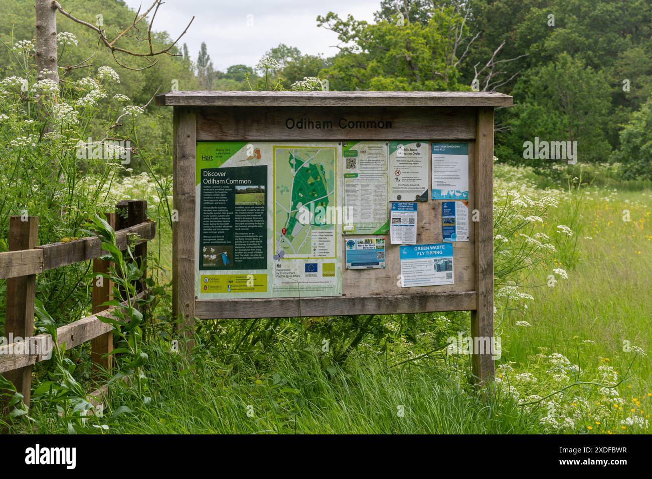 Wildflower meadow information board hi-res stock photography and images ...