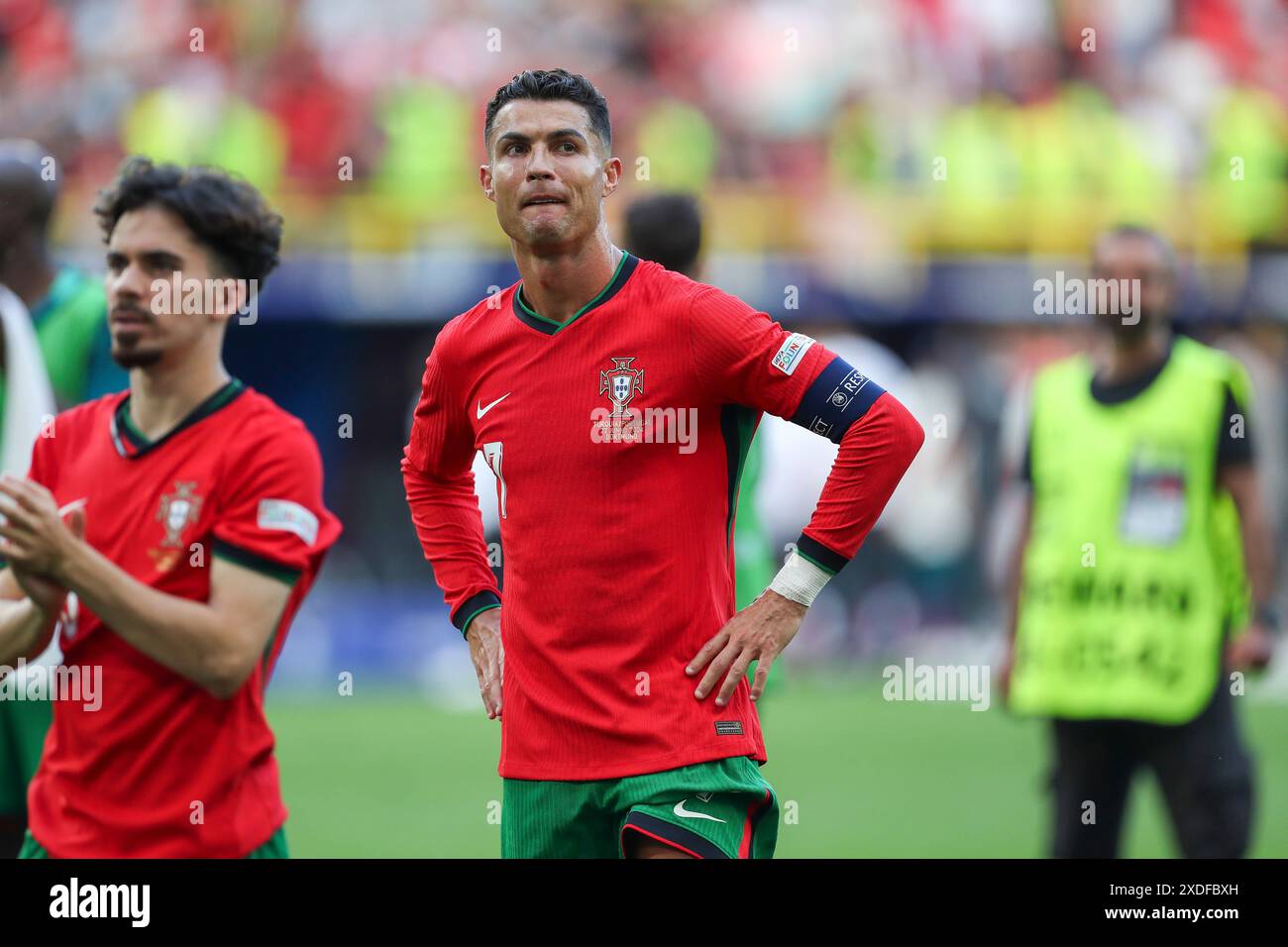 Dortmund, Germany. 22nd June, 2024. Portugal Cristiano Ronaldo applauds ...