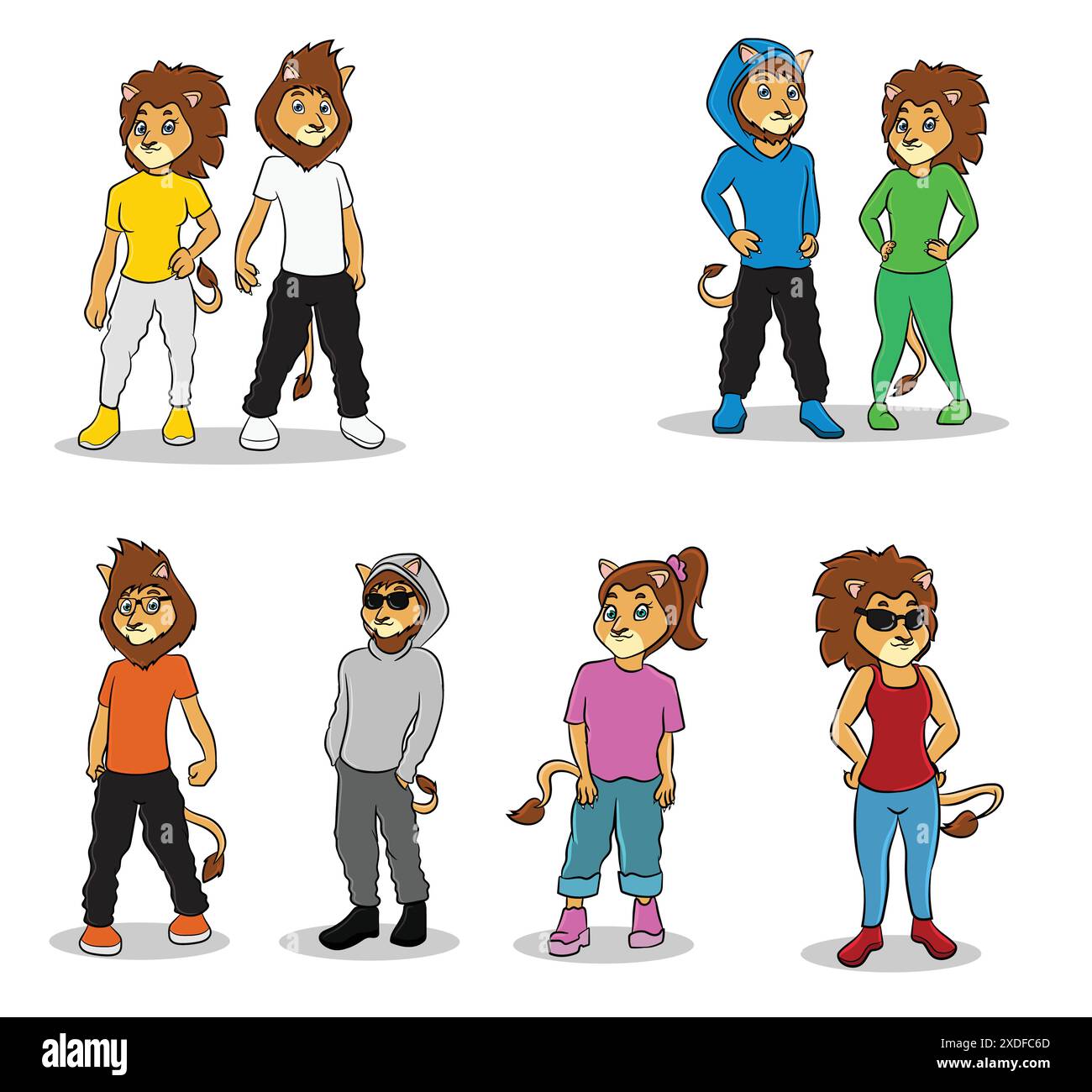 Lion expressions hi-res stock photography and images - Alamy