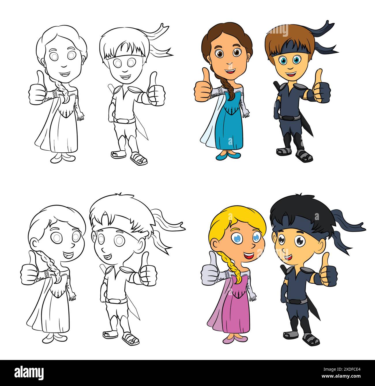 Royal princess design Cut Out Stock Images & Pictures - Alamy