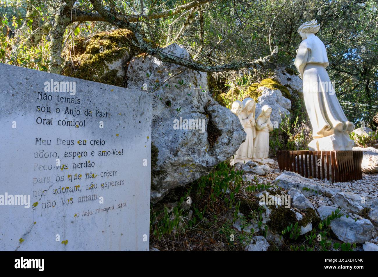 The place where the Angel of Peace appeared in 1916 to the three ...
