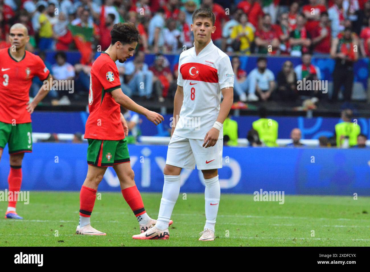 Arda Guler (Turkiye) in action during UEFA Euro 2024 - Turkiye vs ...