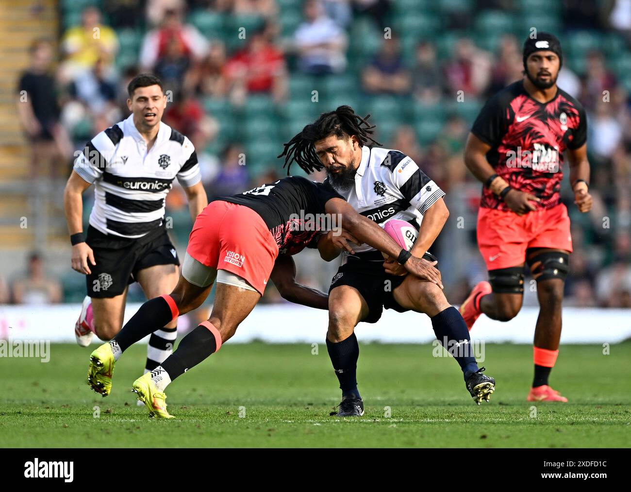 Twickenham . United Kingdom. 22 June 2024. Killick cup, Barbarians V ...
