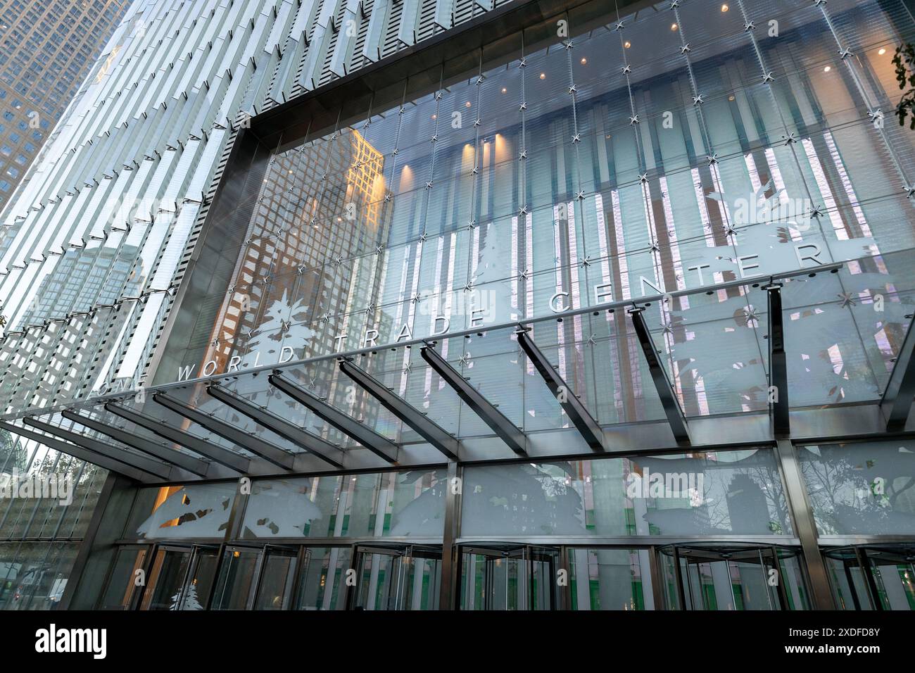 One World Observatory at One World Trade Center gives views from floors ...