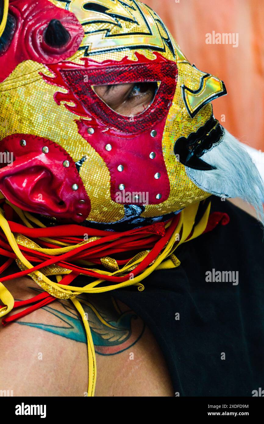 Lucha Libre Mexican wrestling event rural area Stock Photo - Alamy