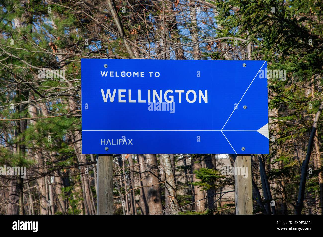 Welcome halifax sign hi-res stock photography and images - Alamy