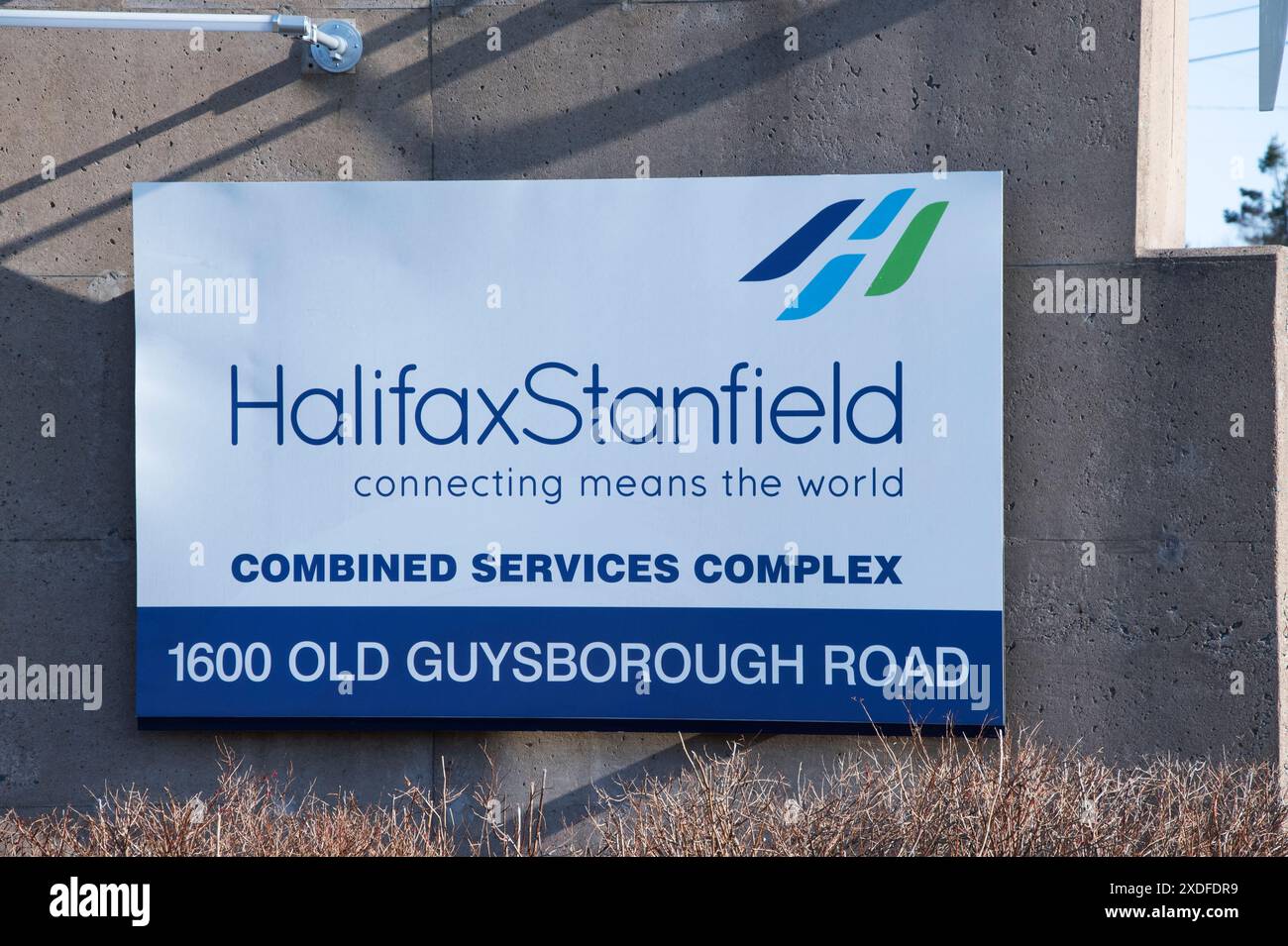 Welcome to Halifax Stanfield International Airport sign on Old ...
