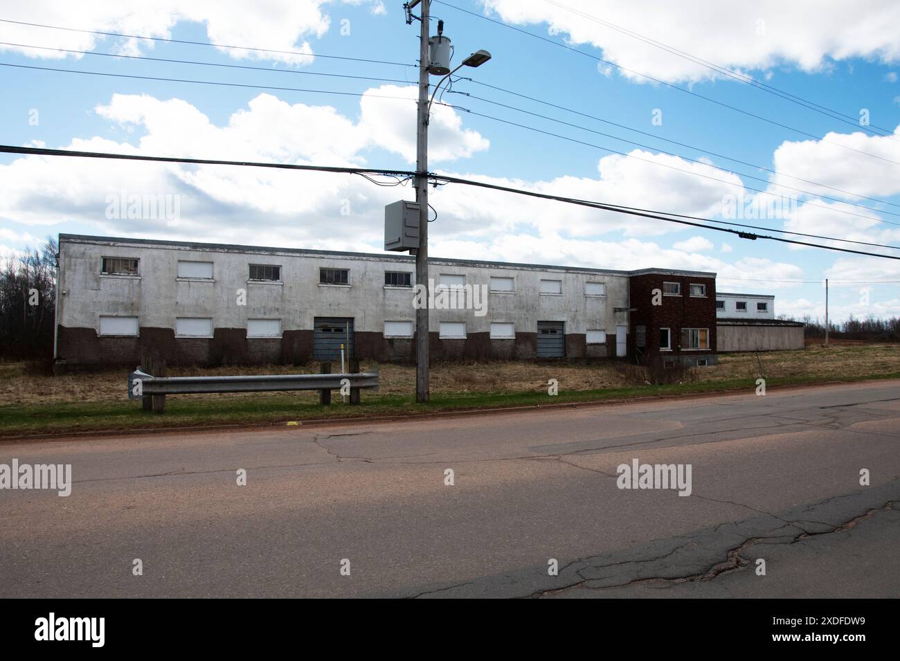 Industrial park in Amherst, Nova Scotia, Canada Stock Photo - Alamy