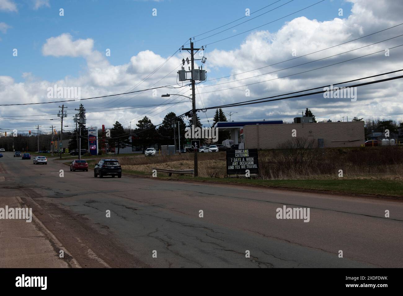 Industrial park in Amherst, Nova Scotia, Canada Stock Photo - Alamy