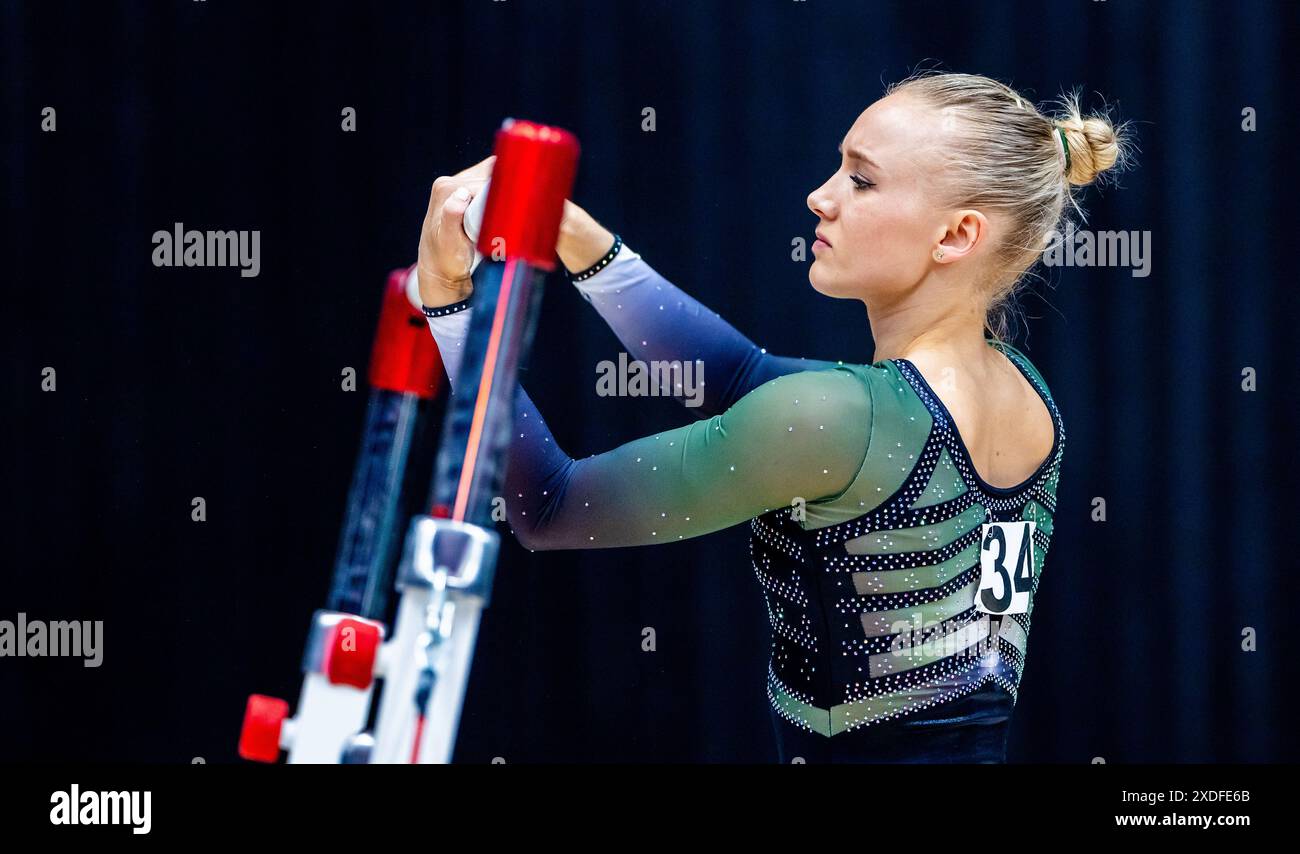ROTTERDAM - Lieke Wevers during the Olympic qualifying competition at ...