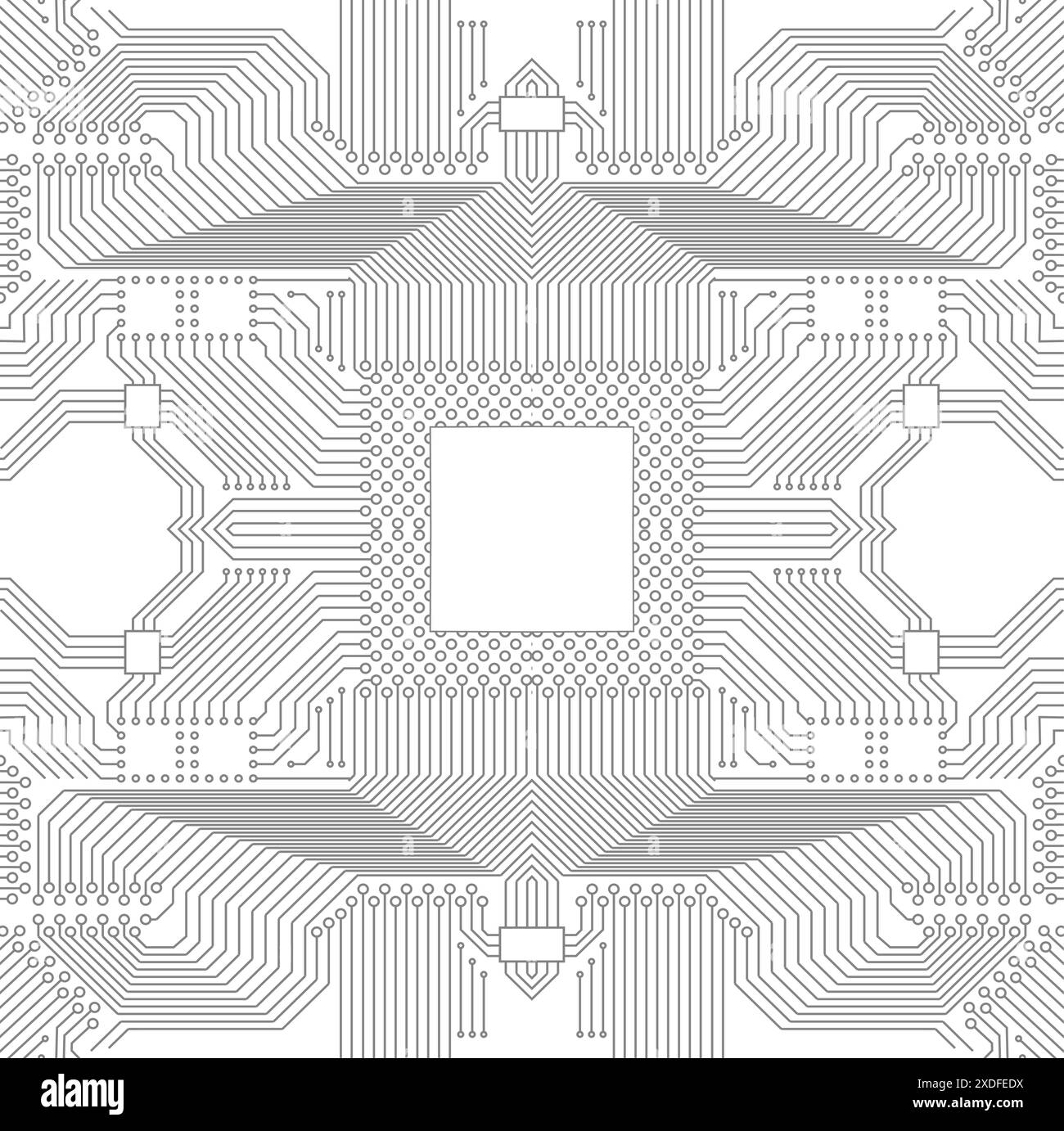 Detailed circuit board line pattern Stock Vector Image & Art - Alamy