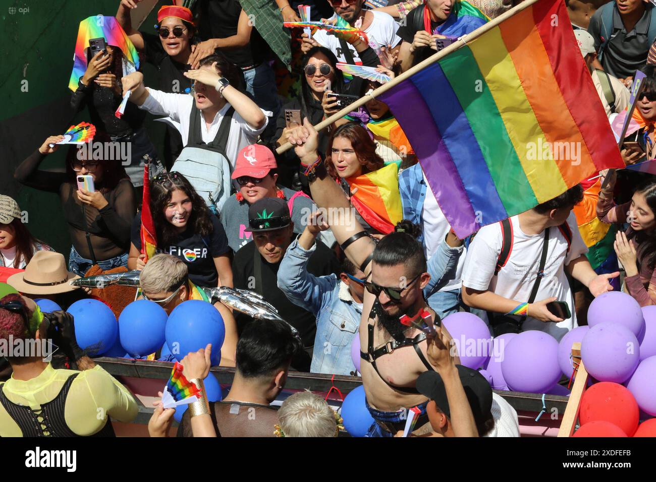 MARCHA ORGULLO INVERSO Quito, Saturday June 22, 2024 Inverse Pride Fair ...