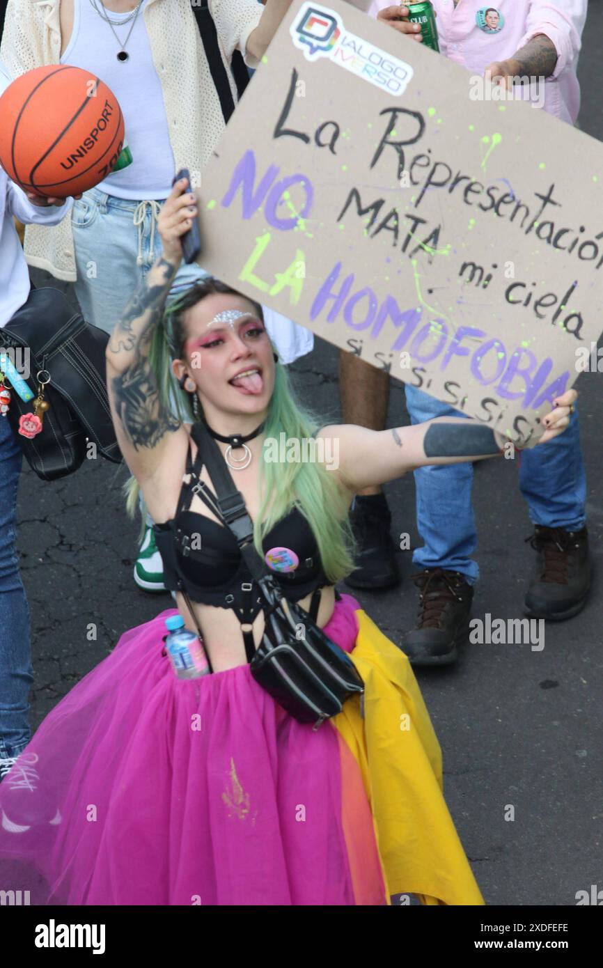 MARCHA ORGULLO INVERSO Quito, Saturday June 22, 2024 Inverse Pride Fair ...