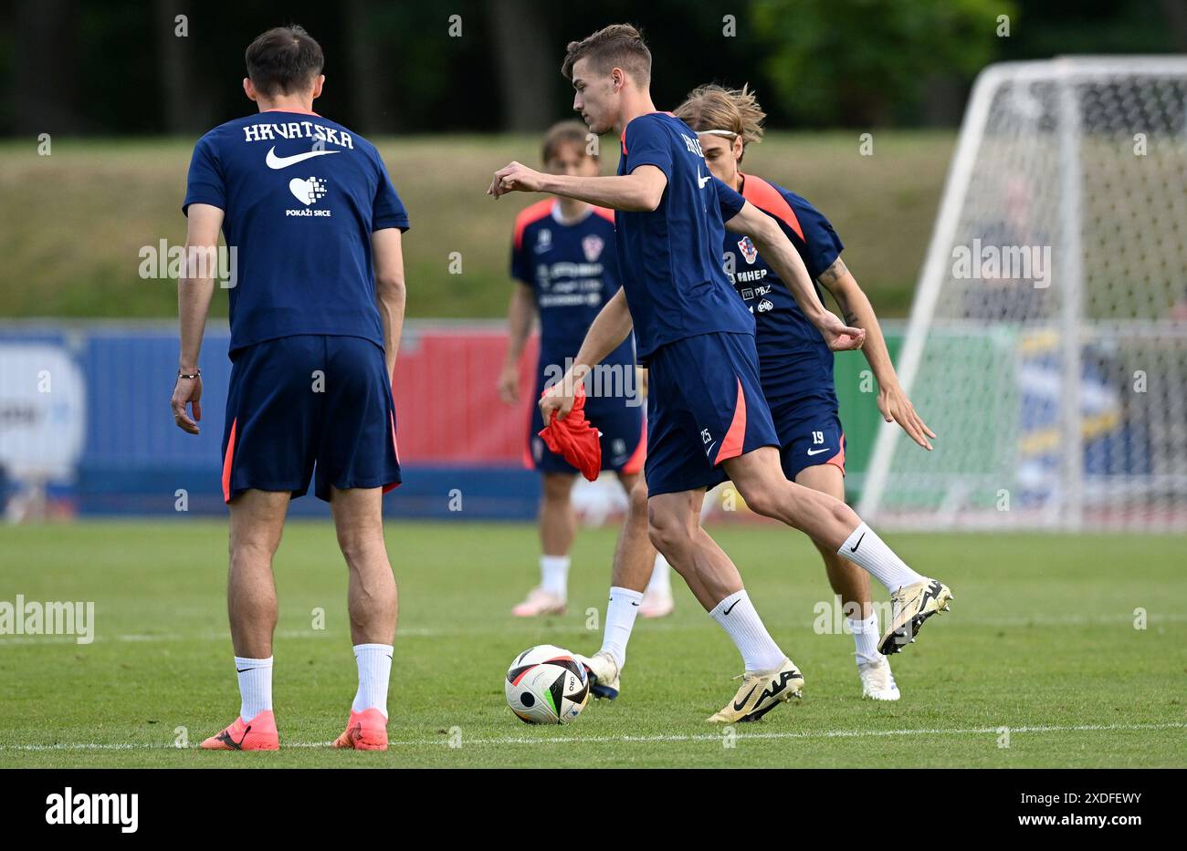 Neuruppin, Njemacka. 22nd June, 2024. Player of Croatian National ...