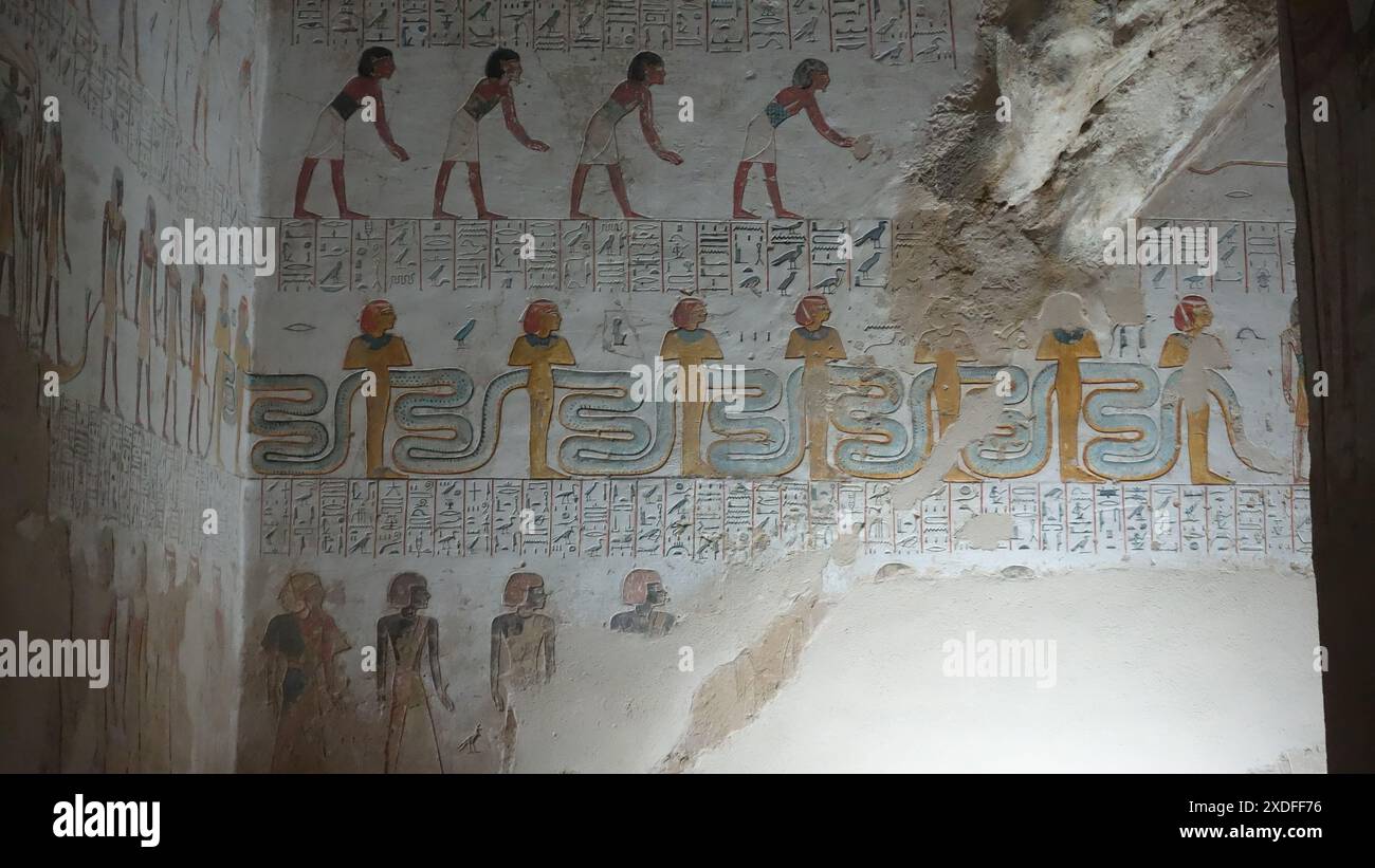 The Kings Valley KV.8 Merenptah Stock Photo - Alamy