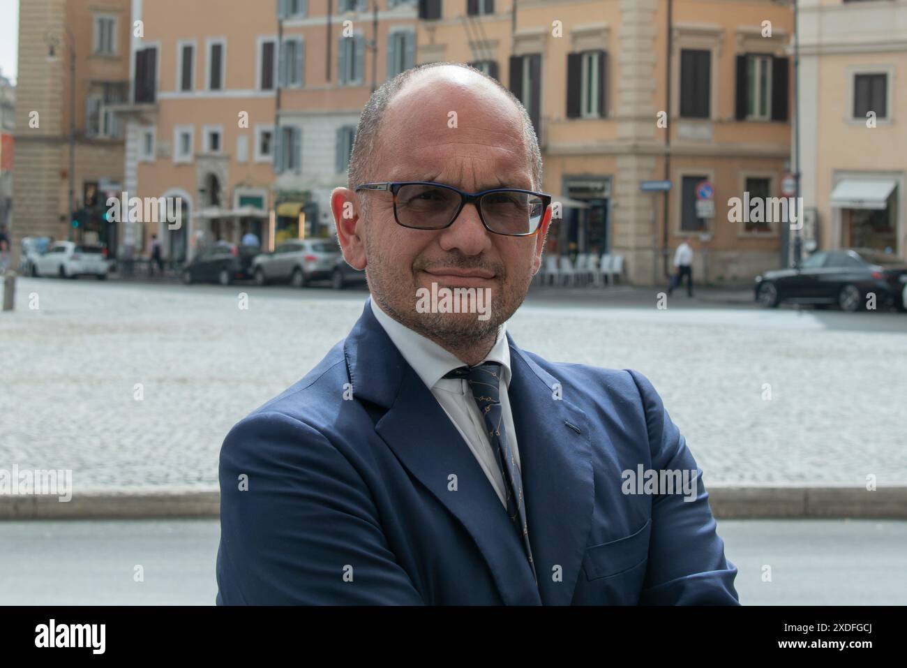 Rome, Italy. In the Photo Guido Castelli (Fratelli d'Italia). EDITORIAL ...