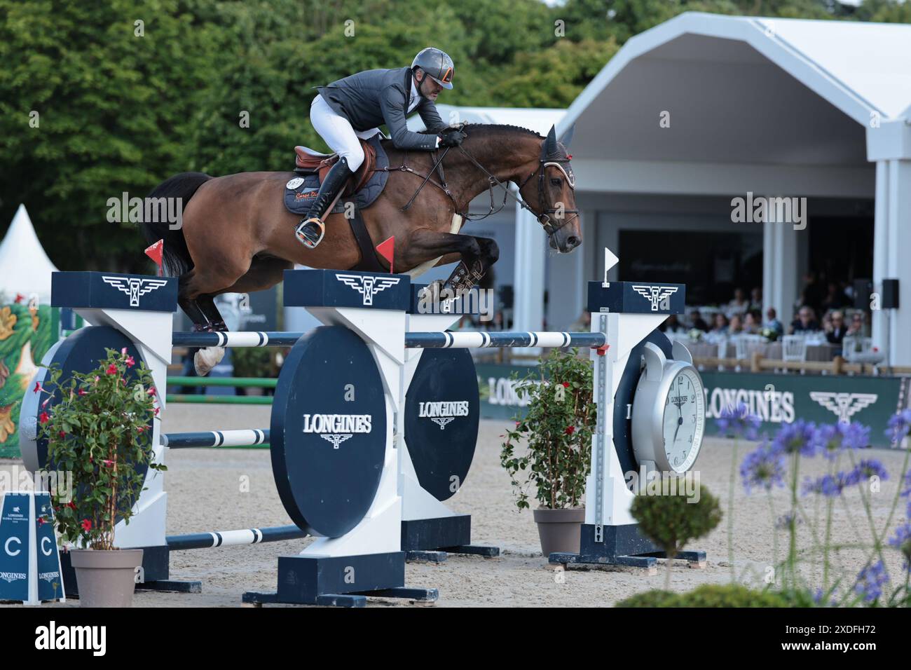 Efe Siyahi of Turkey with Independent during the Longines Global ...